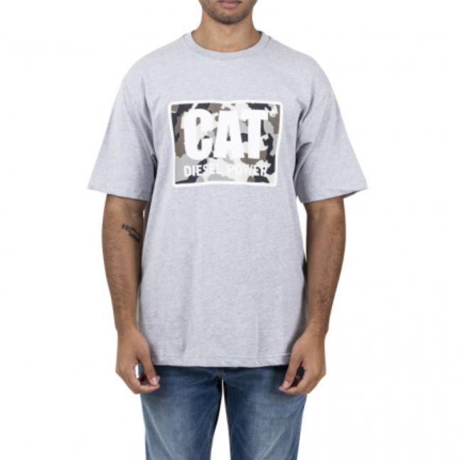 Diesel Power Tee - Heather Grey – Terra Cat Shop