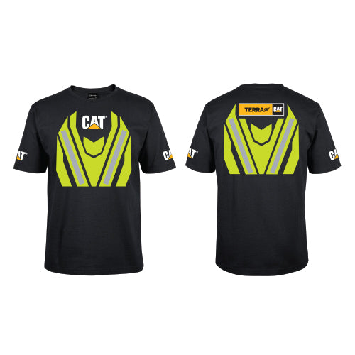 CAT Hi-Vis Forestry Cotton T-Shirt – Terra Cat Shop